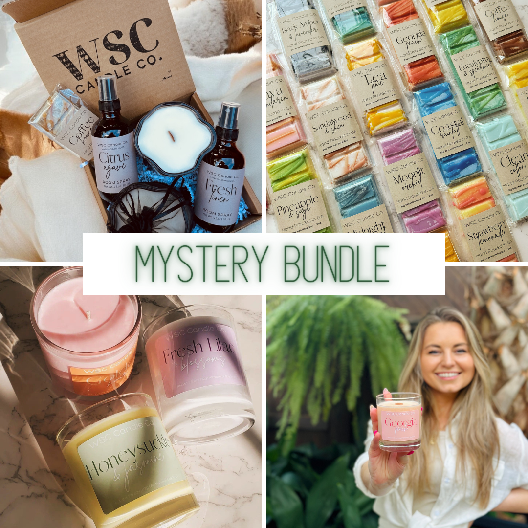 Mystery Candle Bundle | Candle Mystery Box | Surprise Candle Gift Set ...